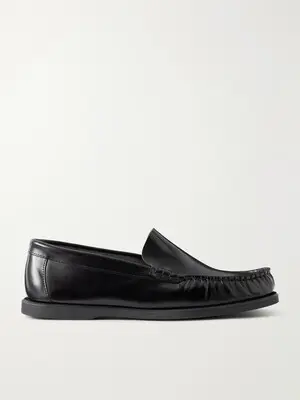 Mr P. City Leather Loafers - Black