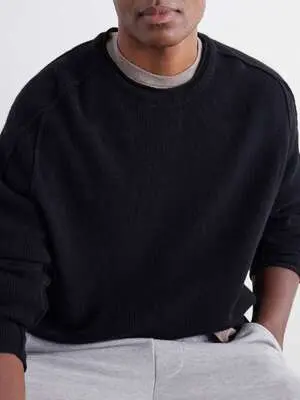 CASEY CASEY Merino Wool And Cashmere-blend Sweater