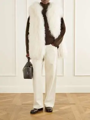 YVES SALOMON Shearling Gilet