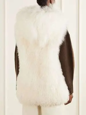 YVES SALOMON Shearling Gilet