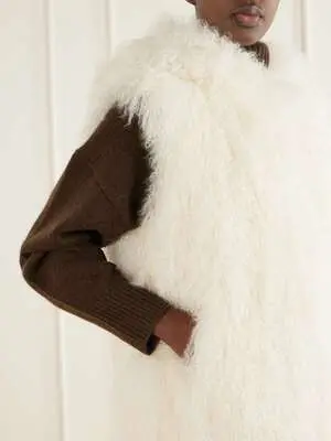 YVES SALOMON Shearling Gilet