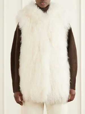YVES SALOMON Shearling Gilet