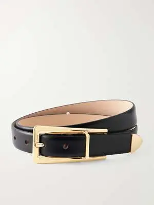 DEHANCHE Mini Juergen Leather Belt - Black