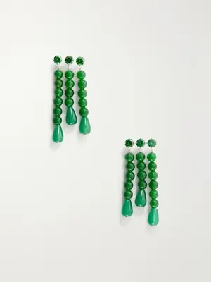 Completedworks Weeping Willow Earrings - Green