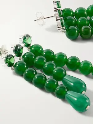 Completedworks Weeping Willow Earrings - Green