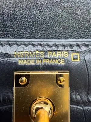 Hermès Mini Kelly Bag - Black