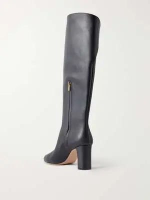 FERRAGAMO Elli 70 Embellished Knee Boots