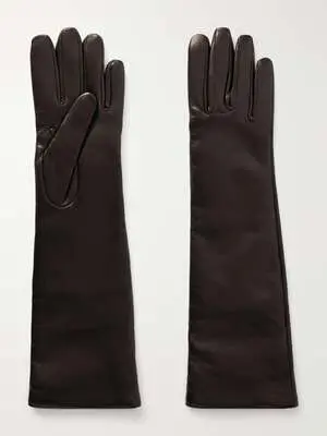 Nour Hammour Leather Gloves