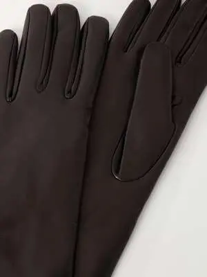 Nour Hammour Leather Gloves