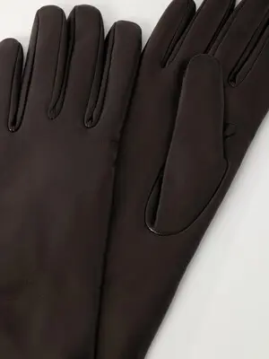 Nour Hammour Leather Gloves