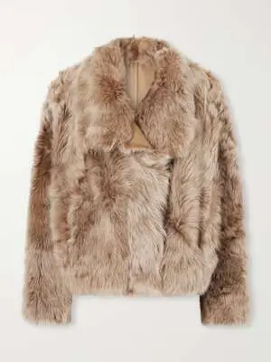 YVES SALOMON Reversible Shearling And Leather Jacket - Camel