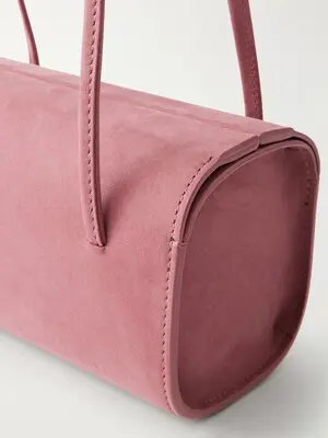 FANE Mie Nubuck Shoulder Bag - Red