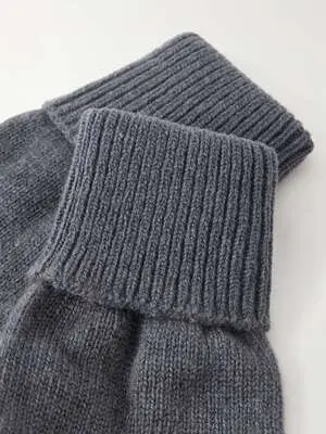 Johnstons Of Elgin Doris Cashmere-blend Gloves