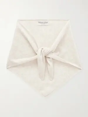Johnstons Of Elgin Reel Cashmere Scarf - Neutrals