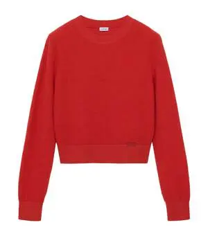 Loewe Wool-blend Embroidered Sweater