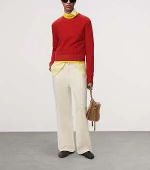 Loewe Wool-blend Embroidered Sweater