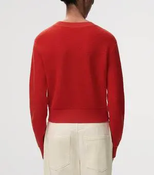 Loewe Wool-blend Embroidered Sweater