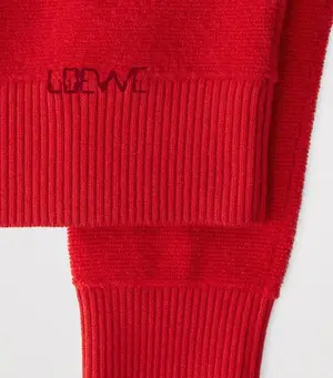 Loewe Wool-blend Embroidered Sweater