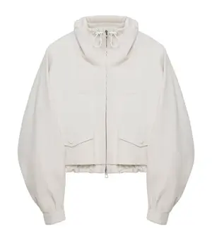 Loewe Cotton-silk Bomber Jacket