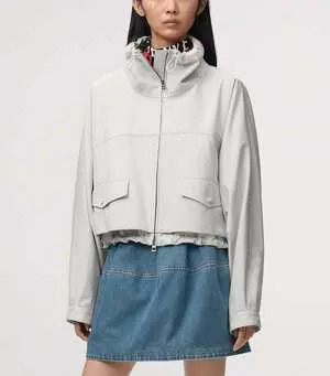 Loewe Cotton-silk Bomber Jacket