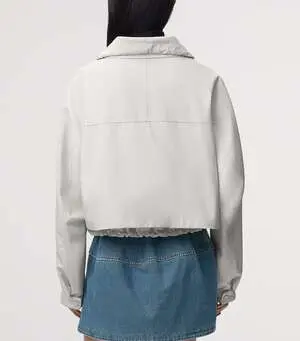 Loewe Cotton-silk Bomber Jacket