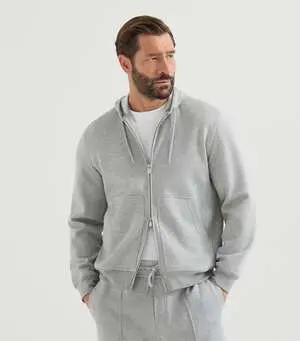 Brunello Cucinelli French Terry Zip-up Hoodie