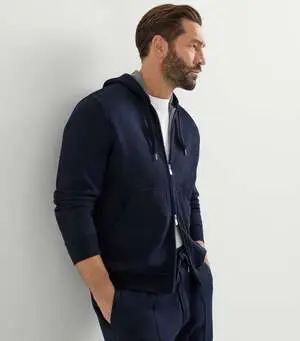 Brunello Cucinelli French Terry Zip-up Hoodie