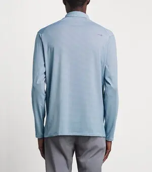 Kjus Stripe Soren Long-sleeve Polo Shirt