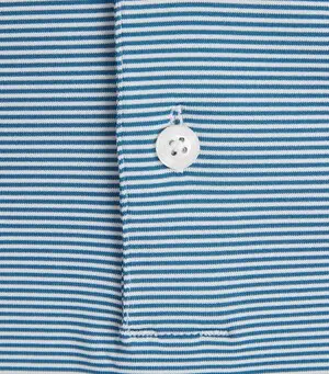 Kjus Stripe Soren Long-sleeve Polo Shirt