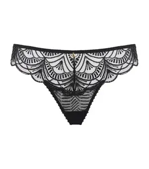 AUBADE Vibes Italian Briefs - Black