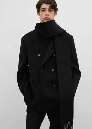 TOTEME Scarf Peacoat