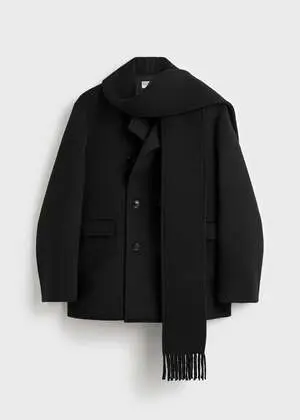 TOTEME Scarf Peacoat