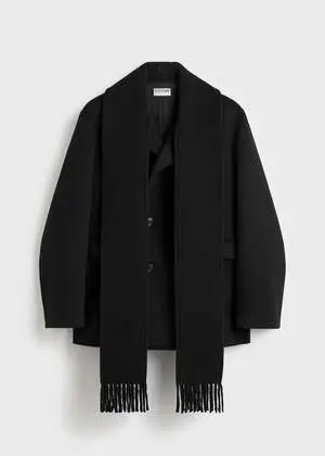 TOTEME Scarf Peacoat