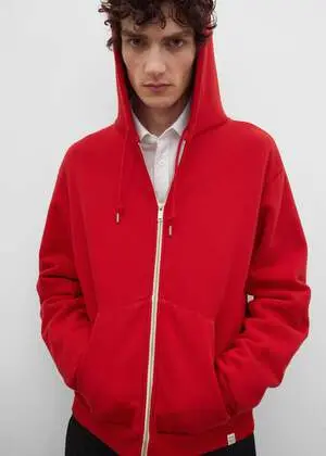 TOTEME Zip Hoodie - Red