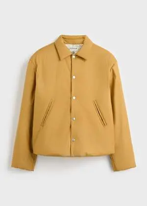 TOTEME Layerable Liner Jacket - Mustard