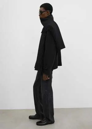 TOTEME Fringed Scarf Jacket
