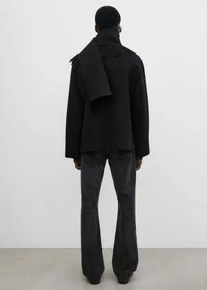 TOTEME Fringed Scarf Jacket