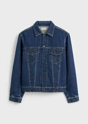 TOTEME Denim Trucker Jacket - Indigo