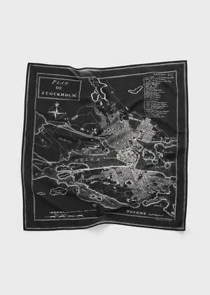 TOTEME Stockholm Bandana - Black