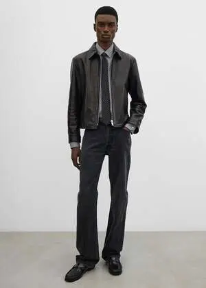 TOTEME Zip Leather Jacket