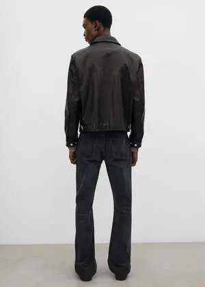 TOTEME Zip Leather Jacket