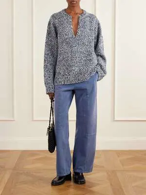 SANDERLAK Alpaca And Wool-blend Sweater