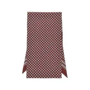 Saint Laurent Silk Twill Lavalliere Scarf