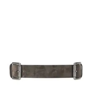 Max Mara Double Buckle Uede Leather Belt