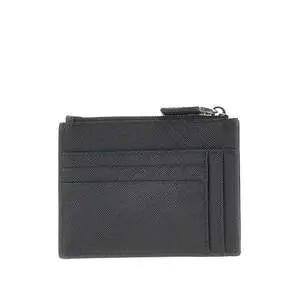 Prada Saffiano Leather Cardholder Pouch