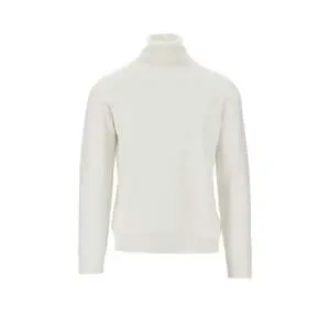 THE PULL Merino Wool Knitted Turtleneck - White