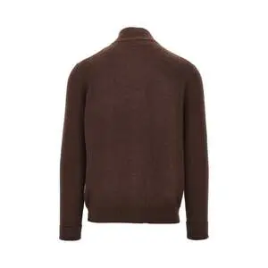 BALLANTYNE Diamond-shaped Cashmere Cardigan