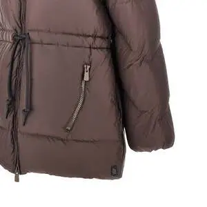 Bacon W Owl Coat Fc Down Jacket - Brown