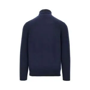 BALLANTYNE Diamond-shaped Cashmere Turtleneck Sweater