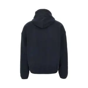 Emporio Armani Cotton And Silk Hoodie An